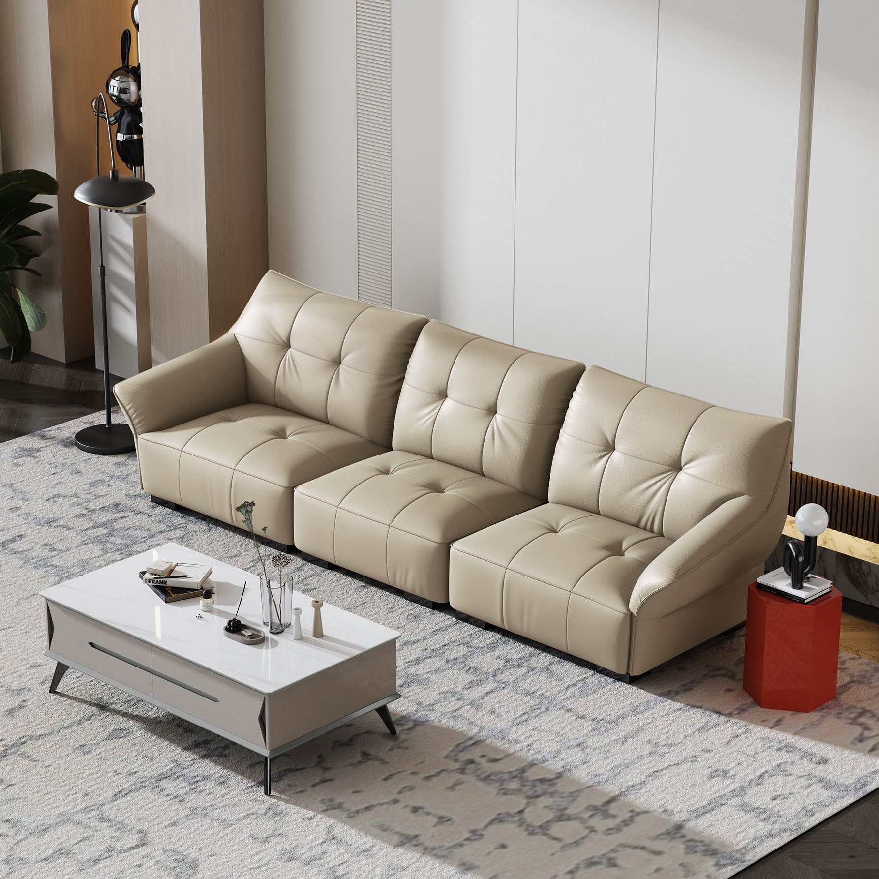 Modern Simplicity: Perfect Sofa and Coffee Table Combos– DPhome