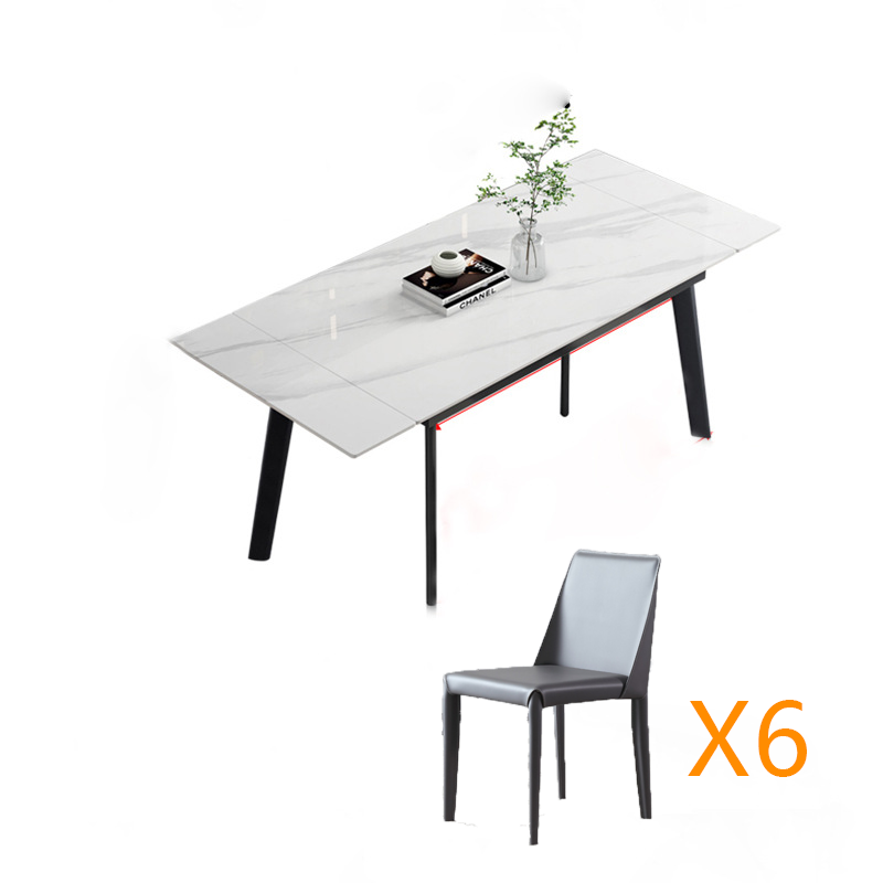 Four-Legged Table Set: Premium Rectangle Table Top Design– DPhome